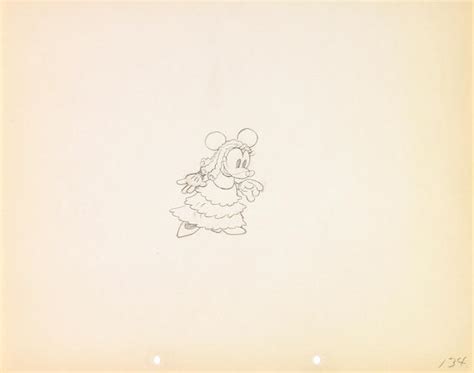 Bonhams Three Walt Disney Drawings From Mickeys Mellerdrammer