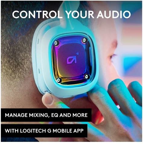Logitech Astro A Lightspeed Wireless Gaming Headset Bluetooth Dolby Atmos Detachable Boom