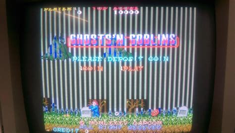 Ghosts And Goblins Bootleg Repair PCB Monitor Repair Logs Aussie