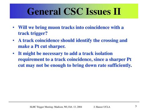 Ppt Csc Trigger At Slhc Powerpoint Presentation Free Download Id