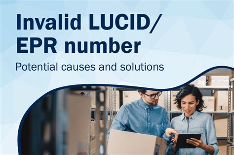 Invalid Lucid Epr Registration Number What To Do