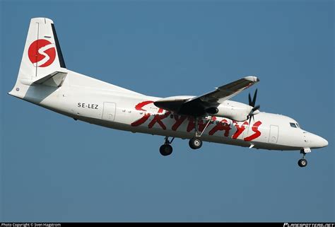 SE LEZ Skyways Fokker F F Mark Photo By Sven Hagstrom ID Planespotters Net