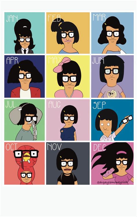Birthday Month Tina Bobs Burgers Tina Bobs Burgers Funny Bobs
