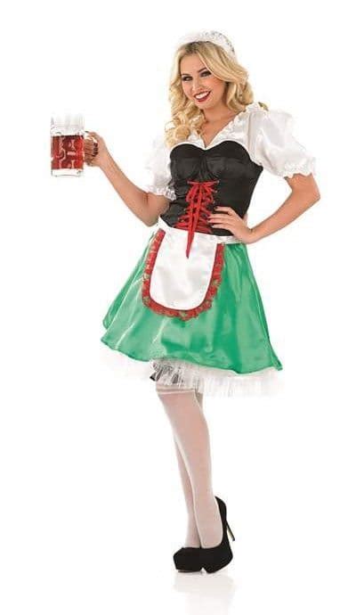 Bavarian Girl Plus Size Fancy Dress Costume Costume 3674 Plus Size