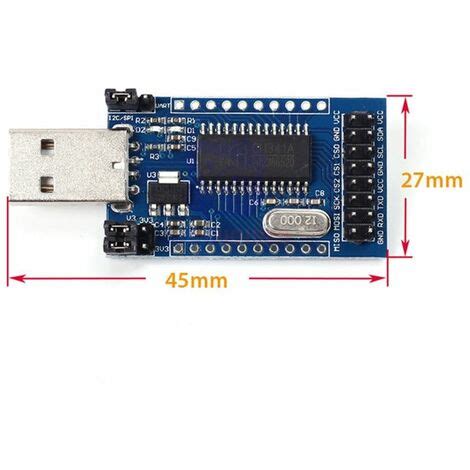 Programador CH A Convertidor USB A UART IIC SPI I C Convertidor De Puerto Paralelo