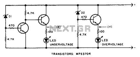 Five Step Voltage Level Indicator Circuit Next Electronics