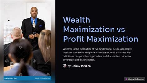 Wealth Maximization Vs Profit Maximization Pdf
