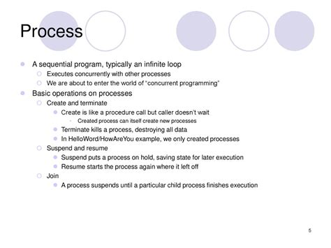 5 High Performance Embedded Systems Using Concurrent Process Cont