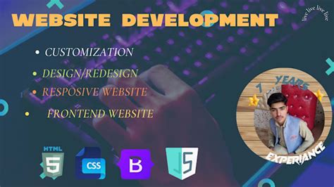 Develop Your Idea Into A Professional Website Using Htmlcssjavascript