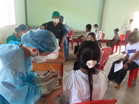 ကျိုက်ဒုံမြို့၌ ပထမအသုတ်၊ ဒုတိယအကြိမ်၊ အသက် ၁၂ နှစ်နှင့်အထက် ကျောင်းသား