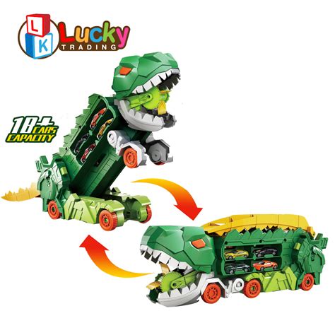City Dinosaur Ultimate Hauler Track Toy China Folding Truck Toy And 2