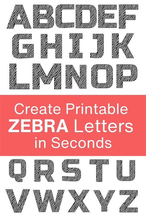 Free Zebra Font Download