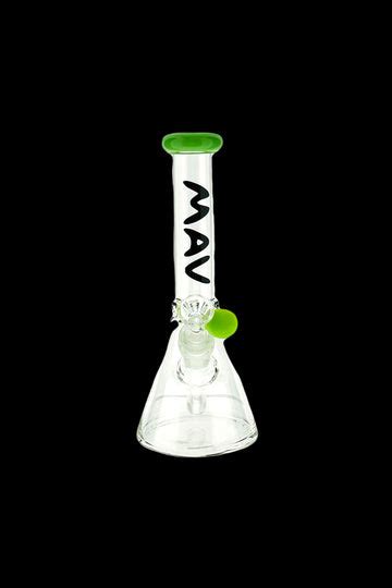 Mav Glass Color Top Mini Beaker Bong Water Pipes