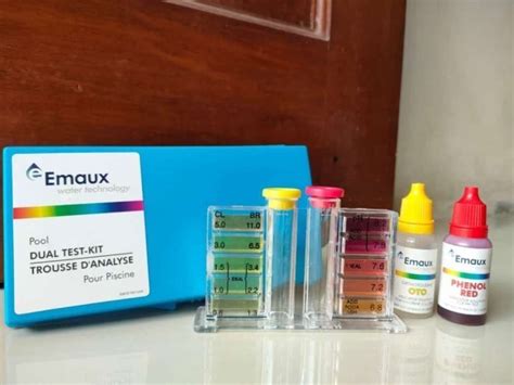 Promo Test Kit Merk Emaux Alat Tes Kadar Ph Dan Chlne Kolam Renang