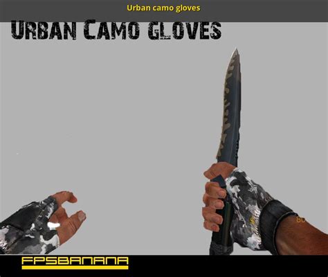 Urban Camo Gloves Counter Strike Source Mods