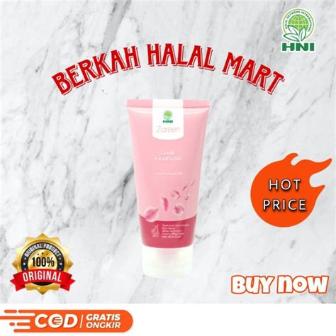 Jual Skincare ZAREEN GENTLE FACIAL SCRUB HNI HPAI Shopee Indonesia