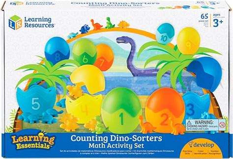Обучающий игровой набор сортер Learning Resources Дино счет Ler1768
