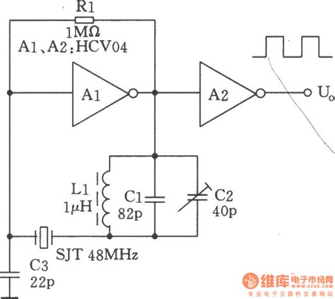 48MHz HCMOS Oscillator - Oscillator_Circuit - Signal_Processing ...