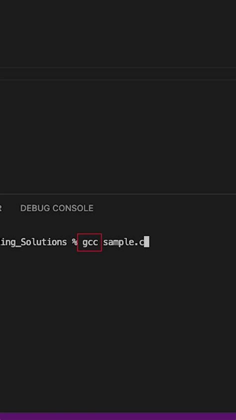 How To Compile C Code Using Gcc Youtube