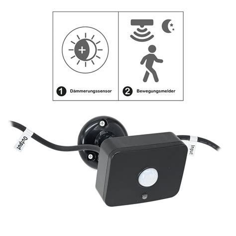 Sensor Pirdetector De Movimiento Sensor Crepuscular Exterior Ip65 230vac