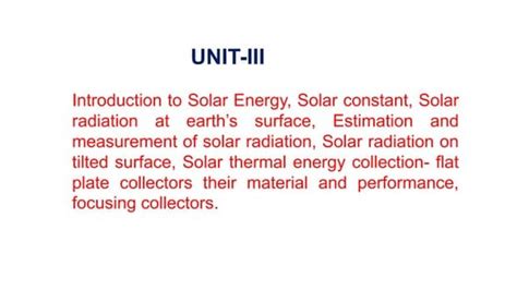 Solar Radiation Measurement Pptx