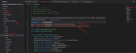 Lesson 9source Chainlinkcontractssrcv08vrfconsumerbasev2sol