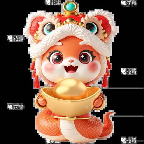 蛇元素素材 花瓣网