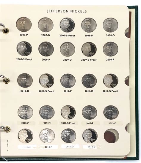 Lot 2007 2014 Jefferson Nickel Coin Collection