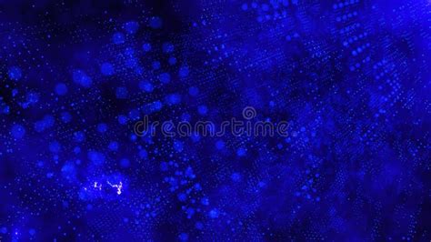 Abstract Digital Background Data Flow Information Futuristic Abstract De Focus Data Matrix