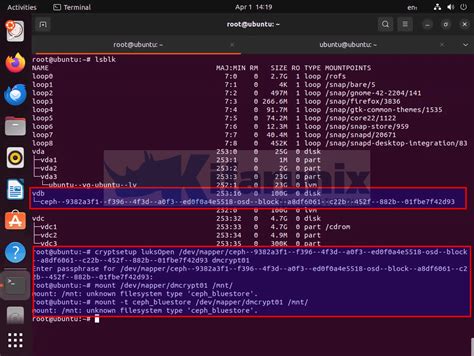how to encrypt data at rest on ceph cluster osd