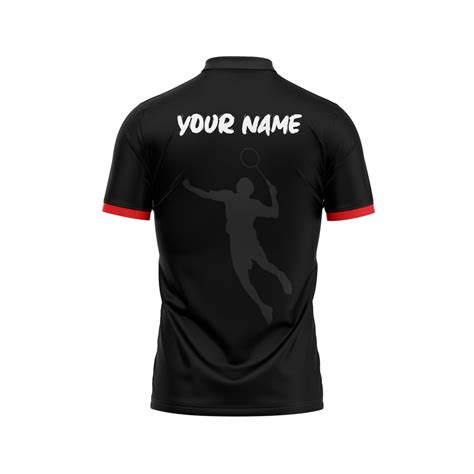 Red Dots Customized Badminton Jersey Design Customized Jerseys Online