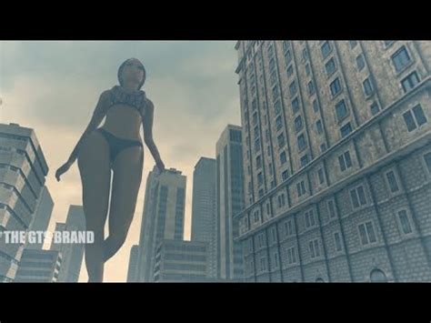 A Giantess Stroll Through The City YouTube