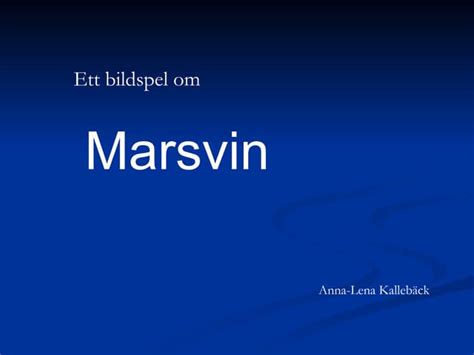 Marsvin Ppt