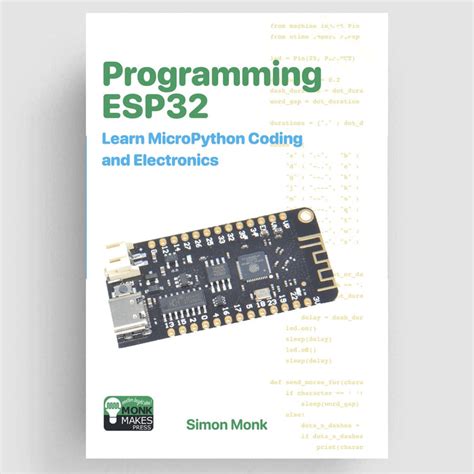 programming esp32 by simon monk the pi hut