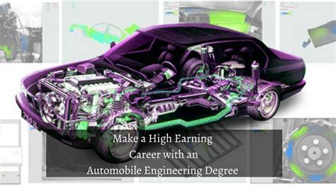 Make A High Earning Career With An Automobile Engineering Degree