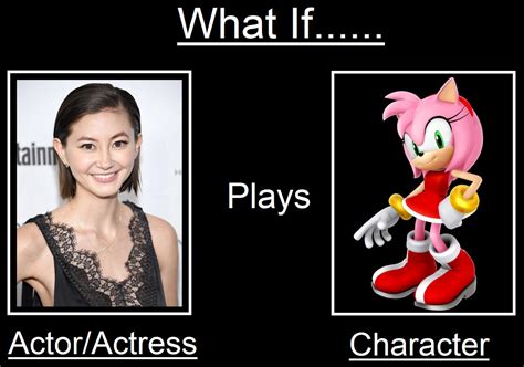 What If Kimiko Glenn Played Amy Rose By Dezfranco1984 On Deviantart
