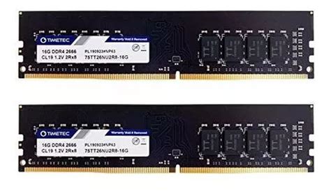 Memoria Timetec Hynix Ic Gb Kit X Gb Mhz Negro Env O Gratis