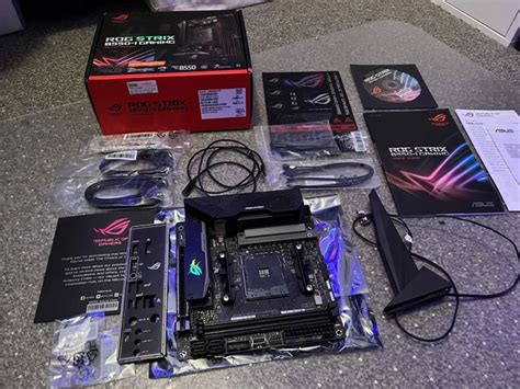 ASUS ROG STRIX B550 I Mini ITX GAMING Motherboard 206 00 PicClick UK