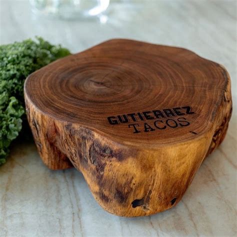 Log Cake Stand Etsy