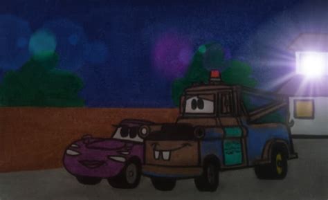 Mater X Holley Shiftwell Drive In Movie By Fancywesterntoons On