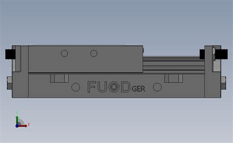 Fs Mxp16系列气动滑台气缸 Fs Hmxp1630 M9n Solidworks 2018模型图纸下载 懒石网