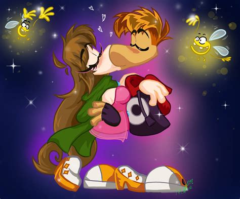 Kiss Rqtmanxraygirl Rayman Origins Style By Raygirl14 On Deviantart
