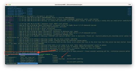 Docker Compose Health Check Passed Still Unhealthy Mysql O
