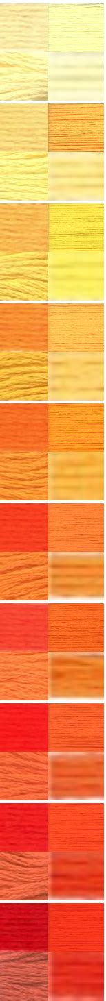 Dmc To Cosmo Embroidery Floss Color Comparisons Wyldwood Creative