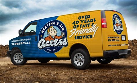 Great Hvac Truck Wraps Stand Out Like This Unique Truck Wrap For A