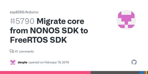 Migrate Core From Nonos Sdk To Freertos Sdk · Issue 5790 · Esp8266