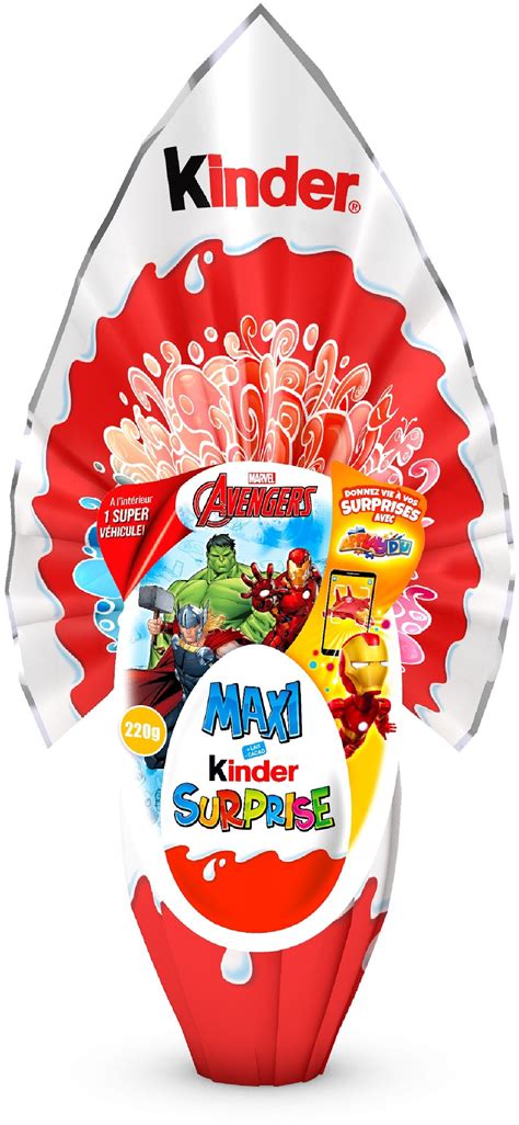 Maxi Kinder Surprise 220g Avengers 220 G