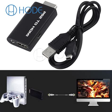 ps2 to hdmi video converter av adapter w 3 5mm audio output hdtv