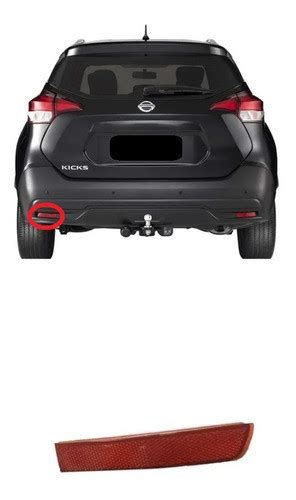 Refletor Para Choque Traseiro Nissan Kicks E Sentra Lado Esquerdo Dsc