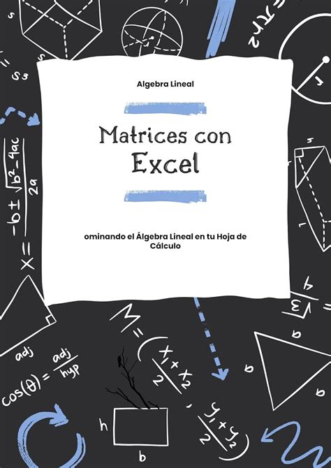 Matrices En Excel Manual De Matrices Ebook Cedillo Sanchez Abraham